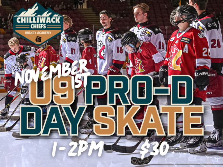 NOVEMBER 1st U9 PRO-D DAY SKATE 🥅 | Chilliwack Chiefs